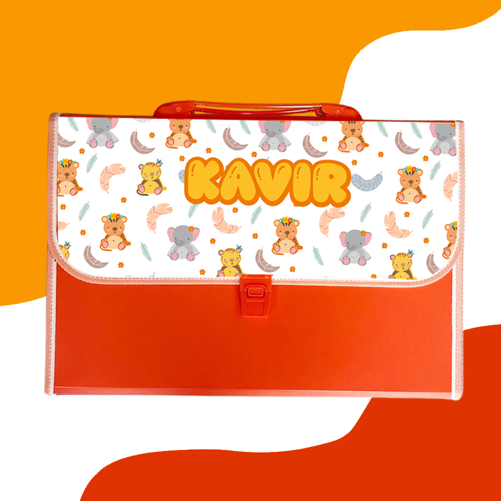 Personalised Folders, Kids School, Stationery, Files - My Baby Babbles – Babble Wrap