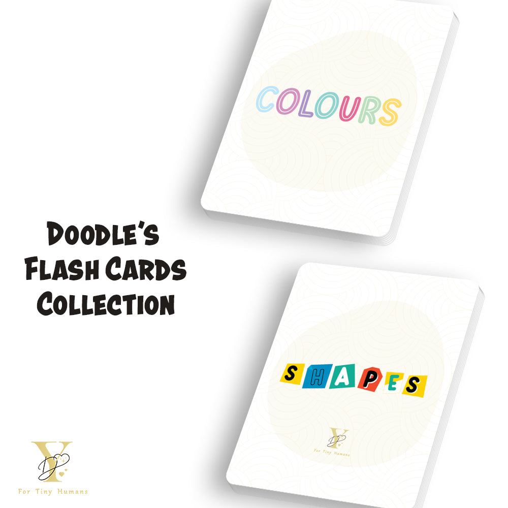 Doodle's Flash Cards Collection - Colours & Shapes – Babble Wrap