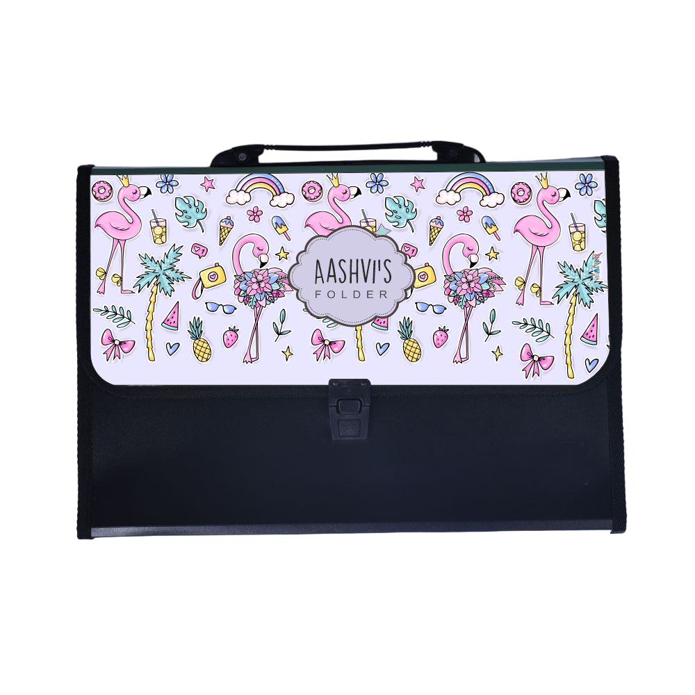 Folder - Flamingos – Babble Wrap