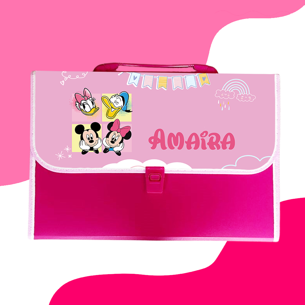 Personalised Folders, Kids School, Stationery, Files - My Baby Babbles – Babble Wrap