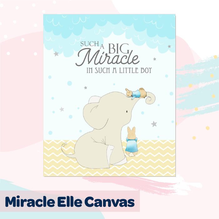Miracle Elle Canvas For Wall – Babble Wrap