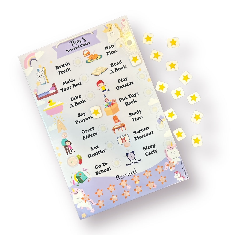 Reward Chart - Mystical Unicorn – Babble Wrap
