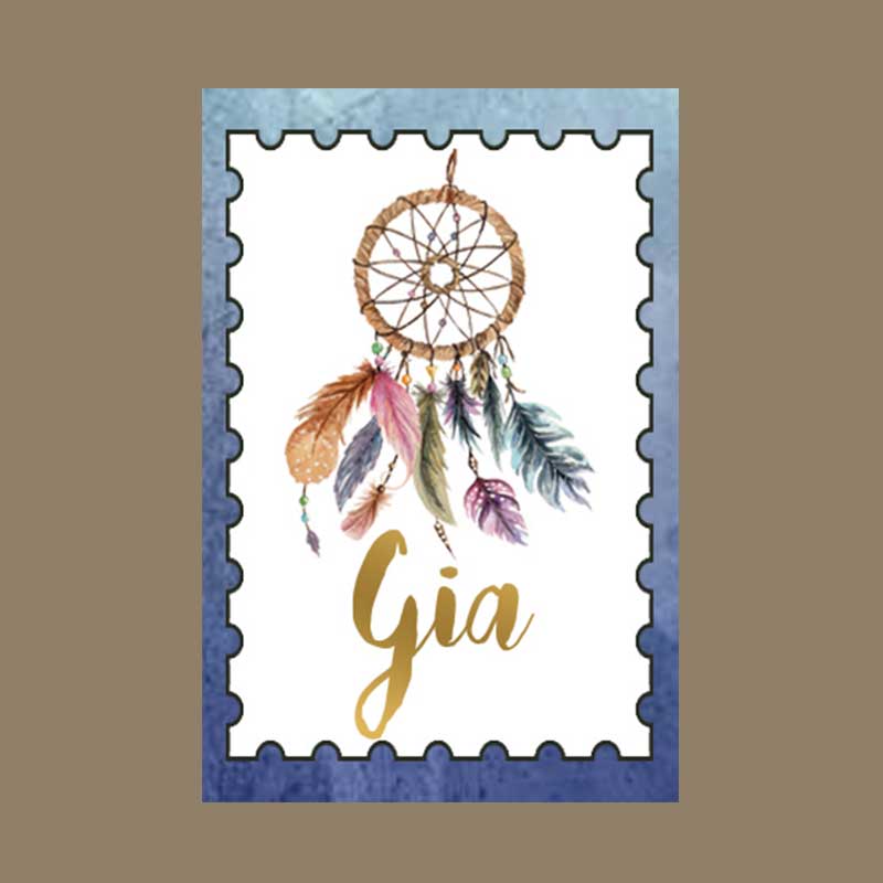 Dreamcatcher Stamp Stickers – Babble Wrap