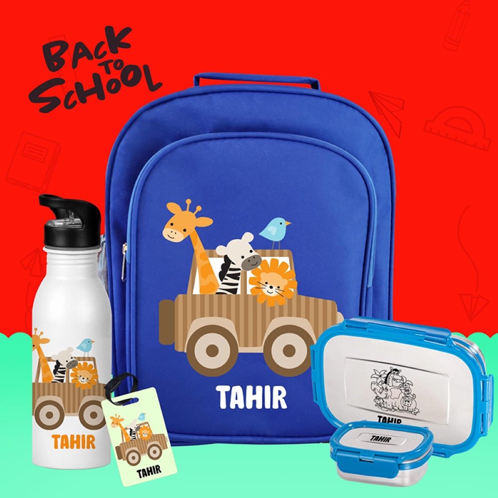 Back To School Hamper- Animals – Babble Wrap