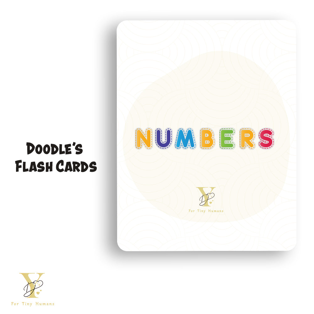 Doodle's Flash Cards - My First Numbers – Babble Wrap