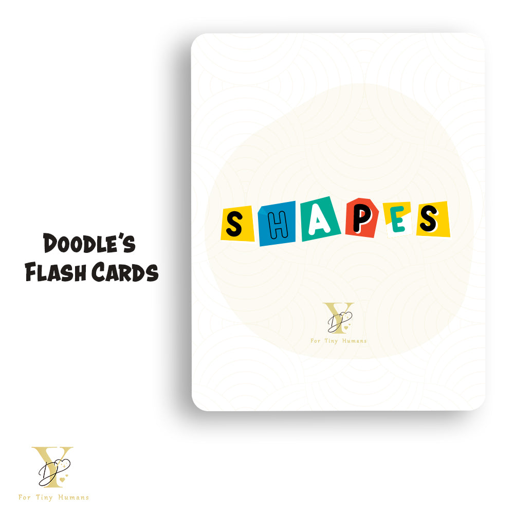Doodle's Flash Cards - Shapes – Babble Wrap