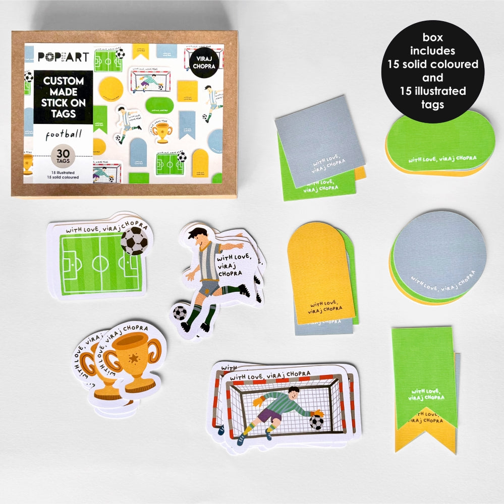 Stick On Tags | Football – Babble Wrap