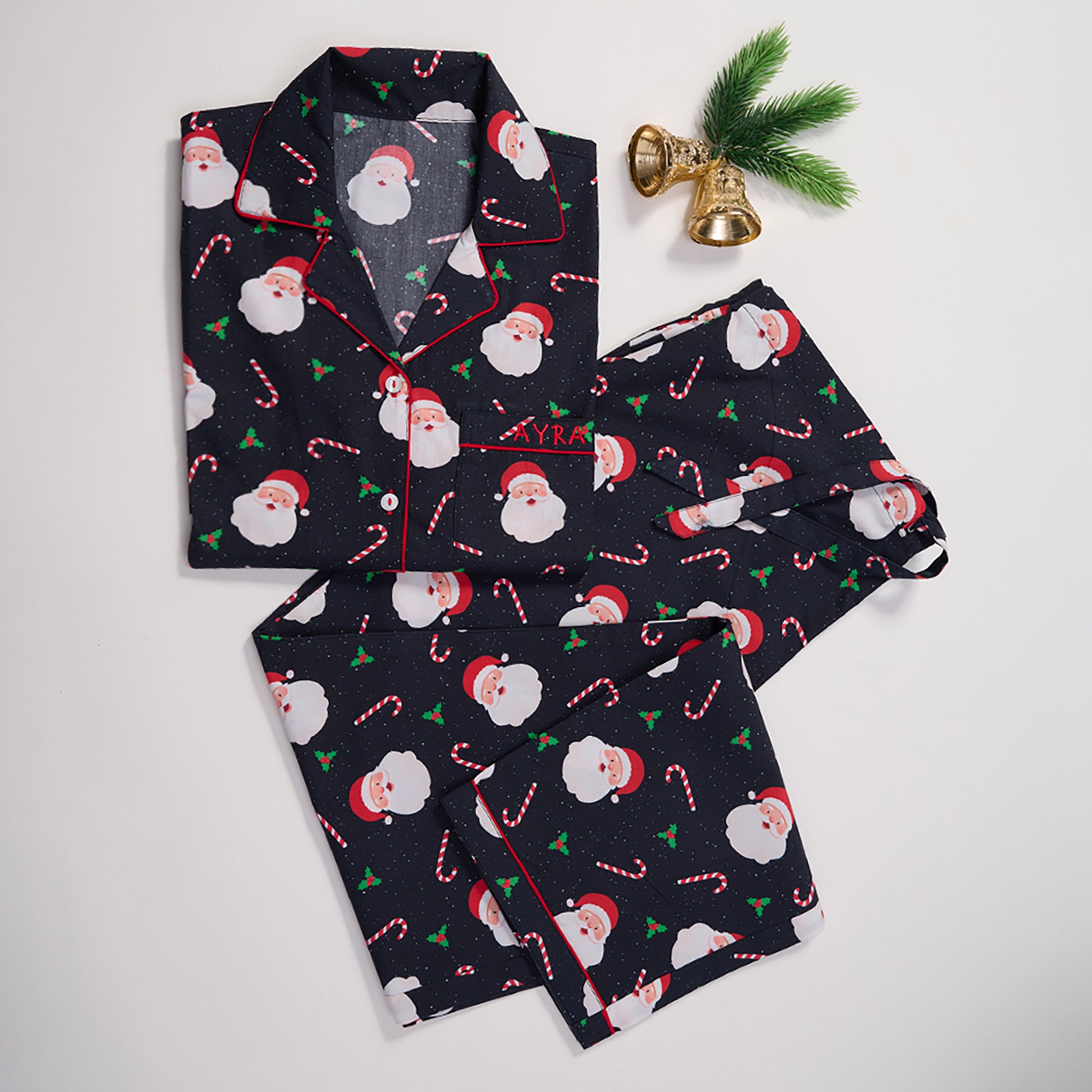 Women Sweet Santa Pajama Set – Babble Wrap