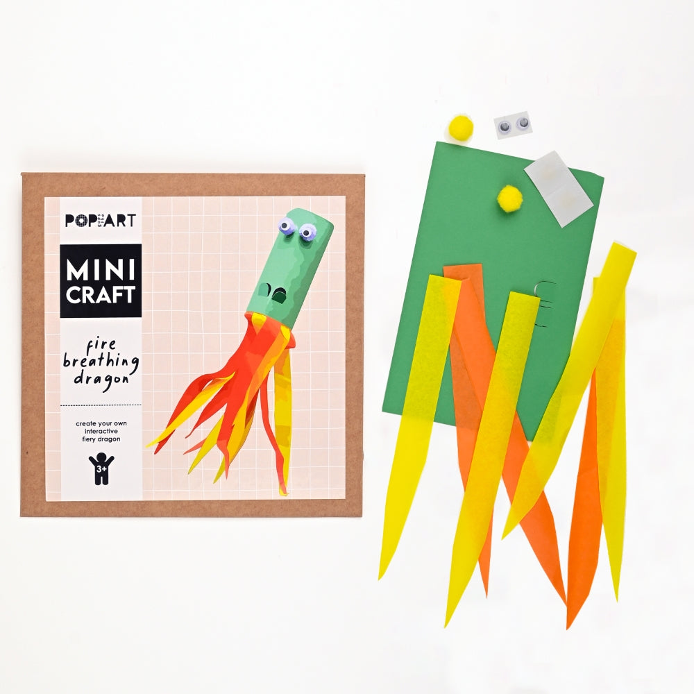 Mini Craft | Fire Breathing Dragon – Babble Wrap
