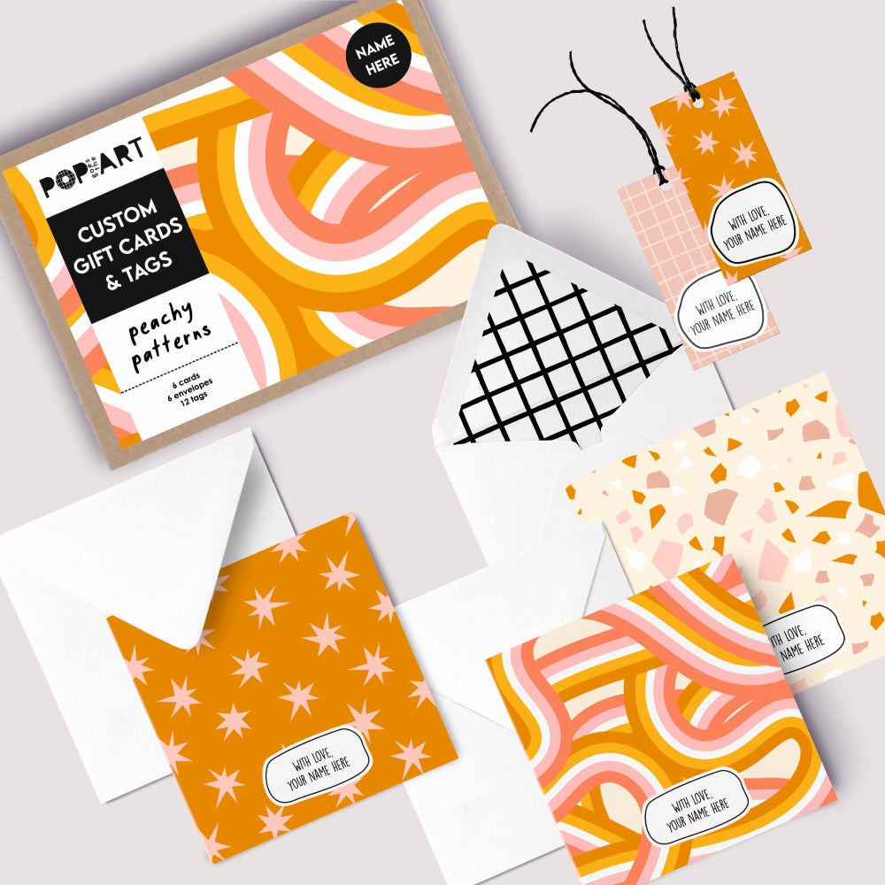 Gift Cards & Tags | Peachy Patterns – Babble Wrap