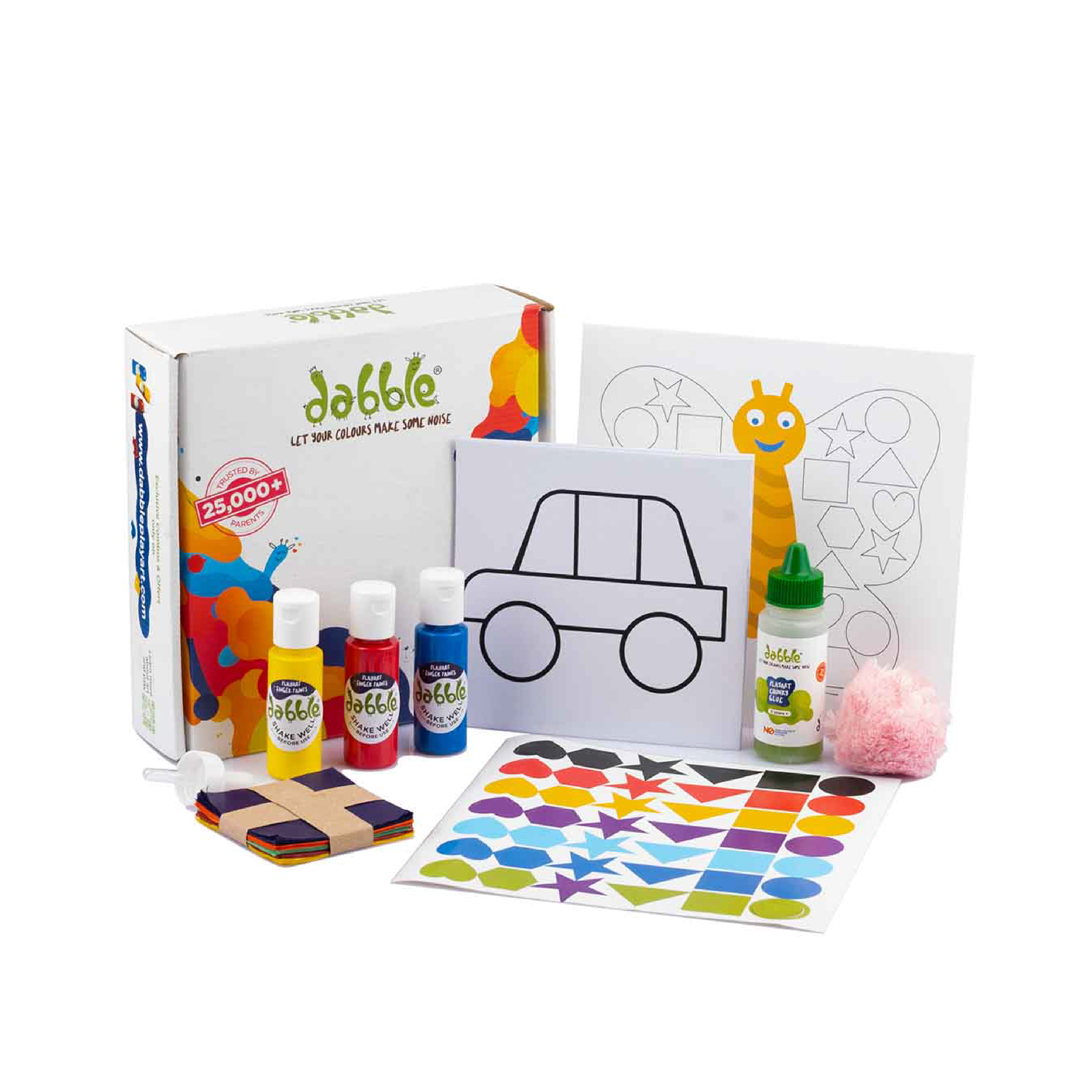 Preschool Art And Craft Kit | Sensory Rich-Art Kit For Preschoolers ...