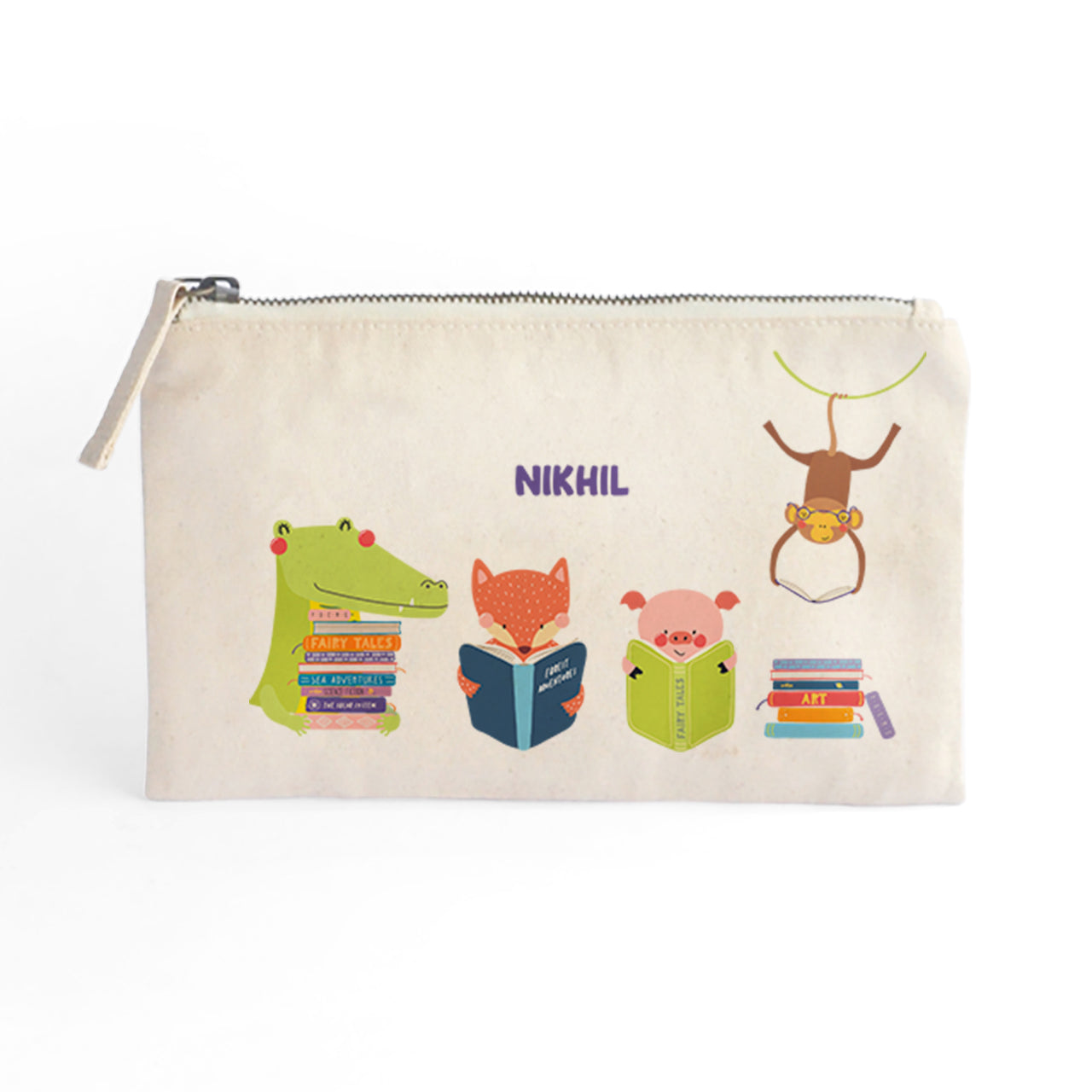 Catch All Pouch - Animal Library – Babble Wrap