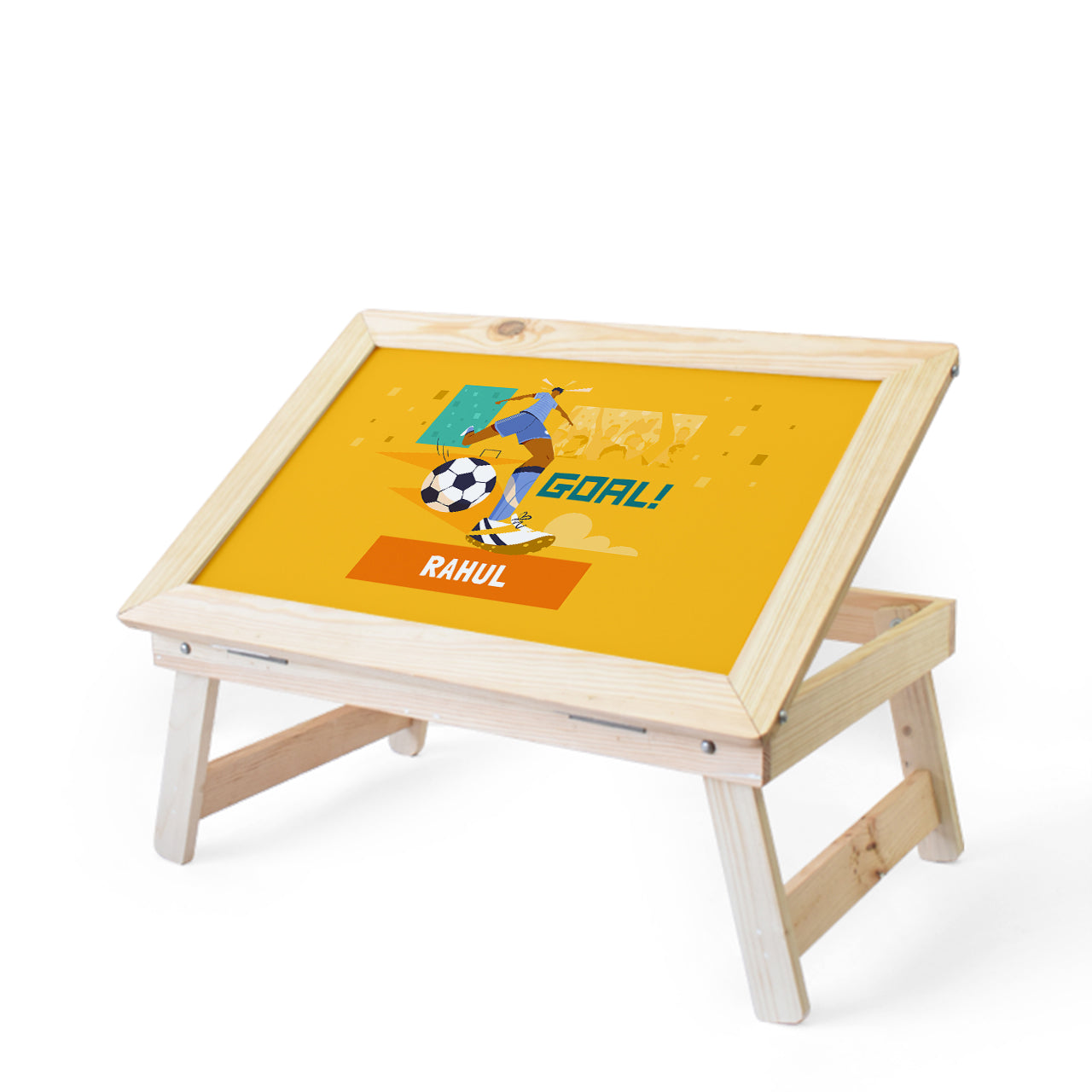 Foldable Desk - FootBall Goals Boy – Babble Wrap
