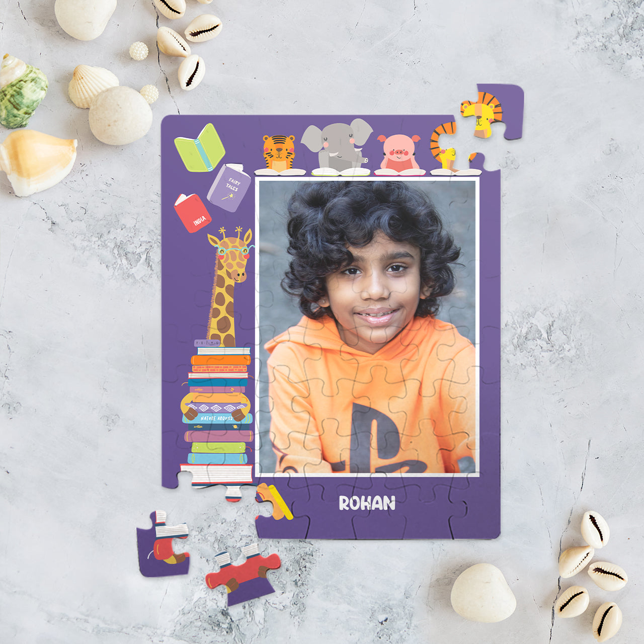 Photo Puzzle - Animal Library – Babble Wrap