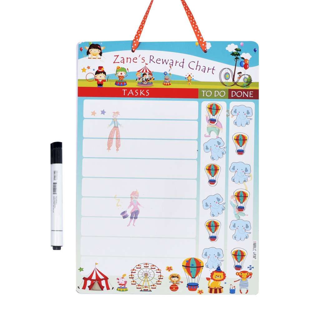 Magnetic Reward Chart - Circus Theme – Babble Wrap