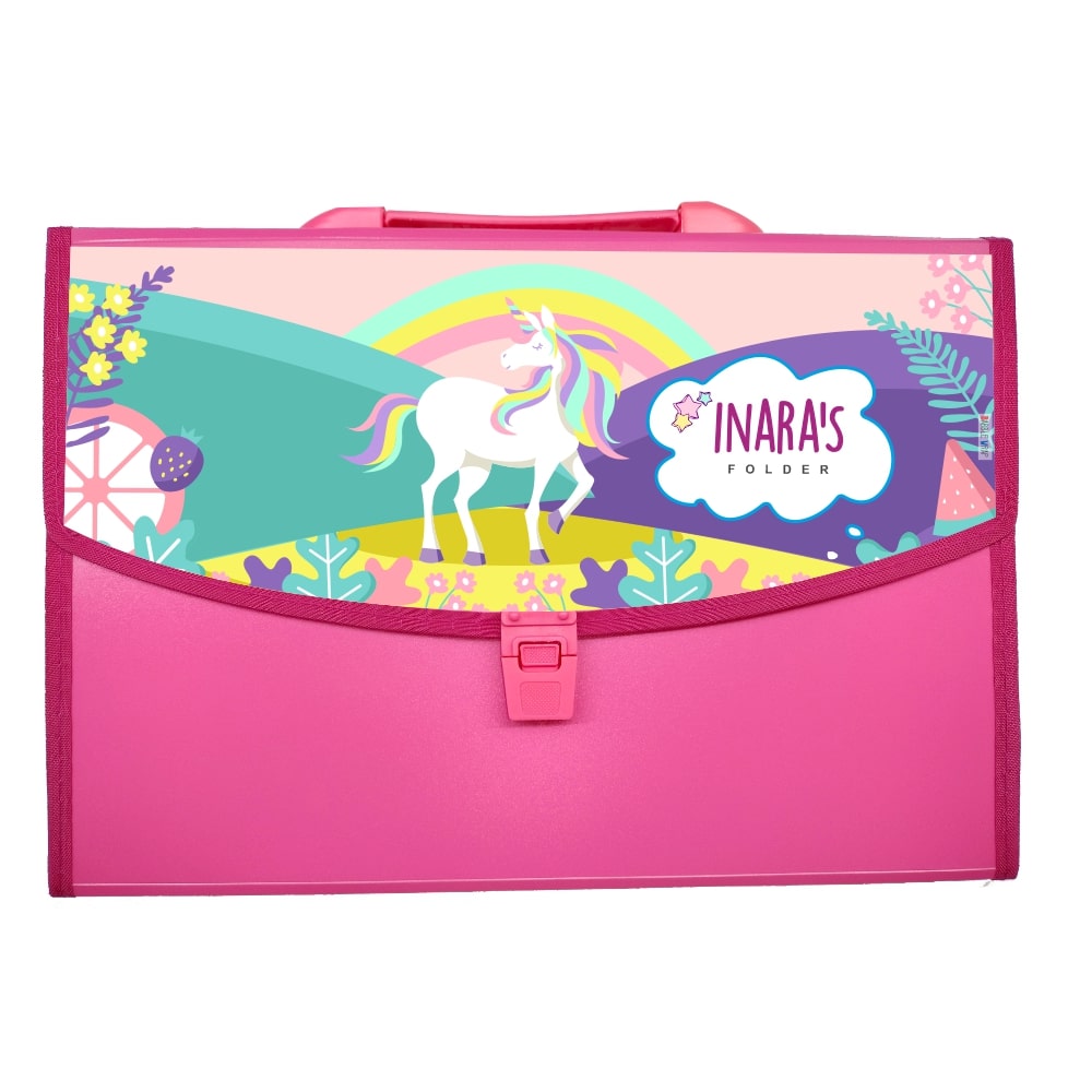 Pink Folder - Sweet Unicorn – Babble Wrap