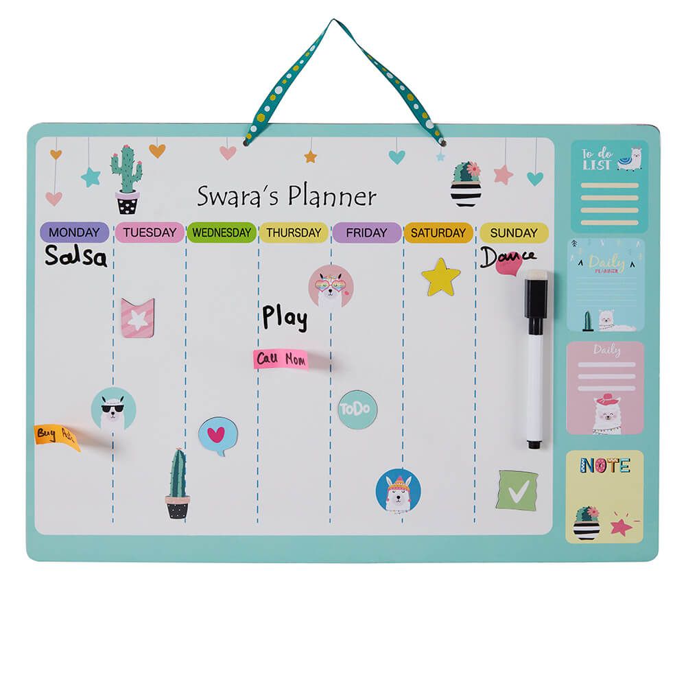Magnetic Planner - Sweet Llama – Babble Wrap